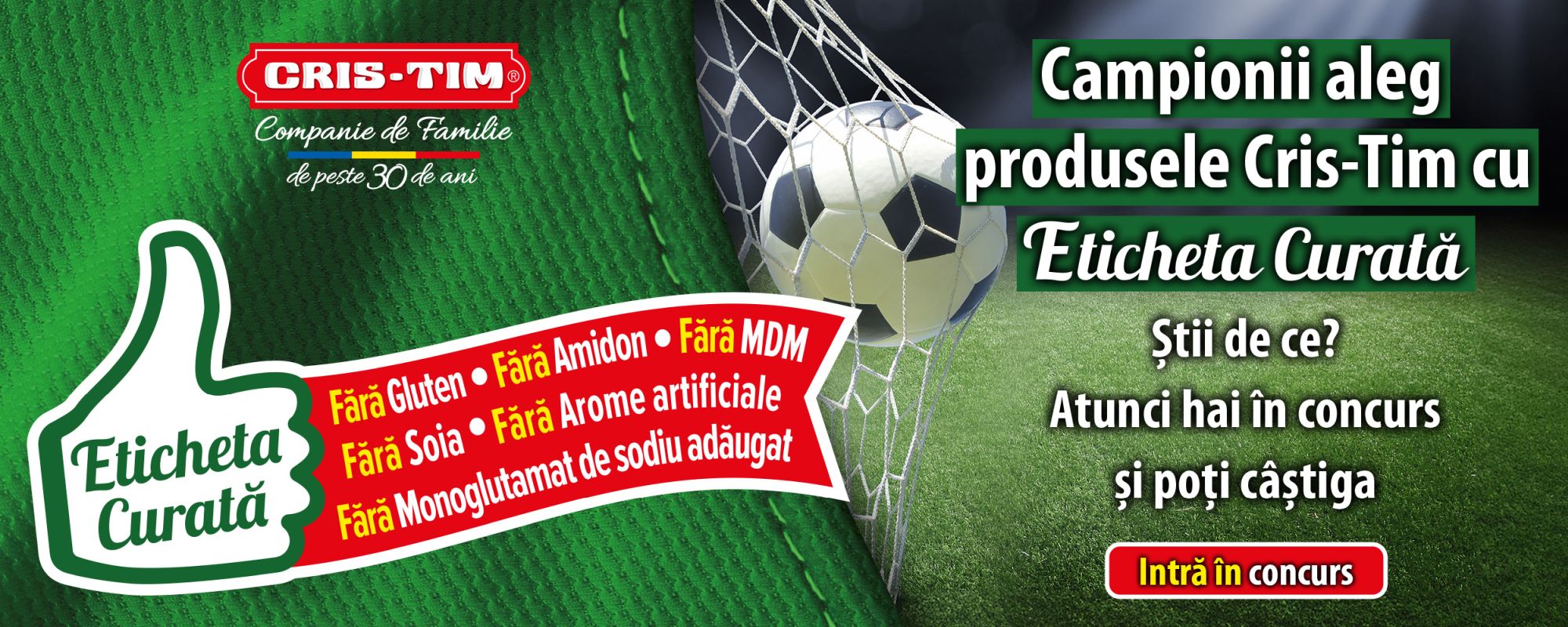 Eticheta curată - Cris-Tim
