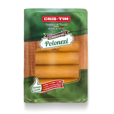 Crenvurști Polonezi 440 g - Cris-Tim