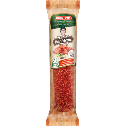 Salam Bănățean 340 g - Cris-Tim