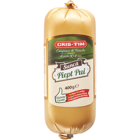 Șuncă din Piept Pui 400 g - Cris-Tim